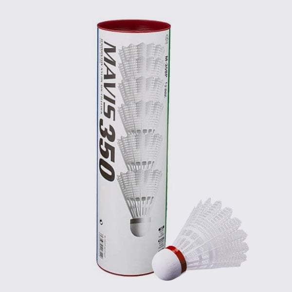 YONEX Mavis 350 Nylon Fast Shuttle Badminton Shuttlecock 6 pack – Danny ...