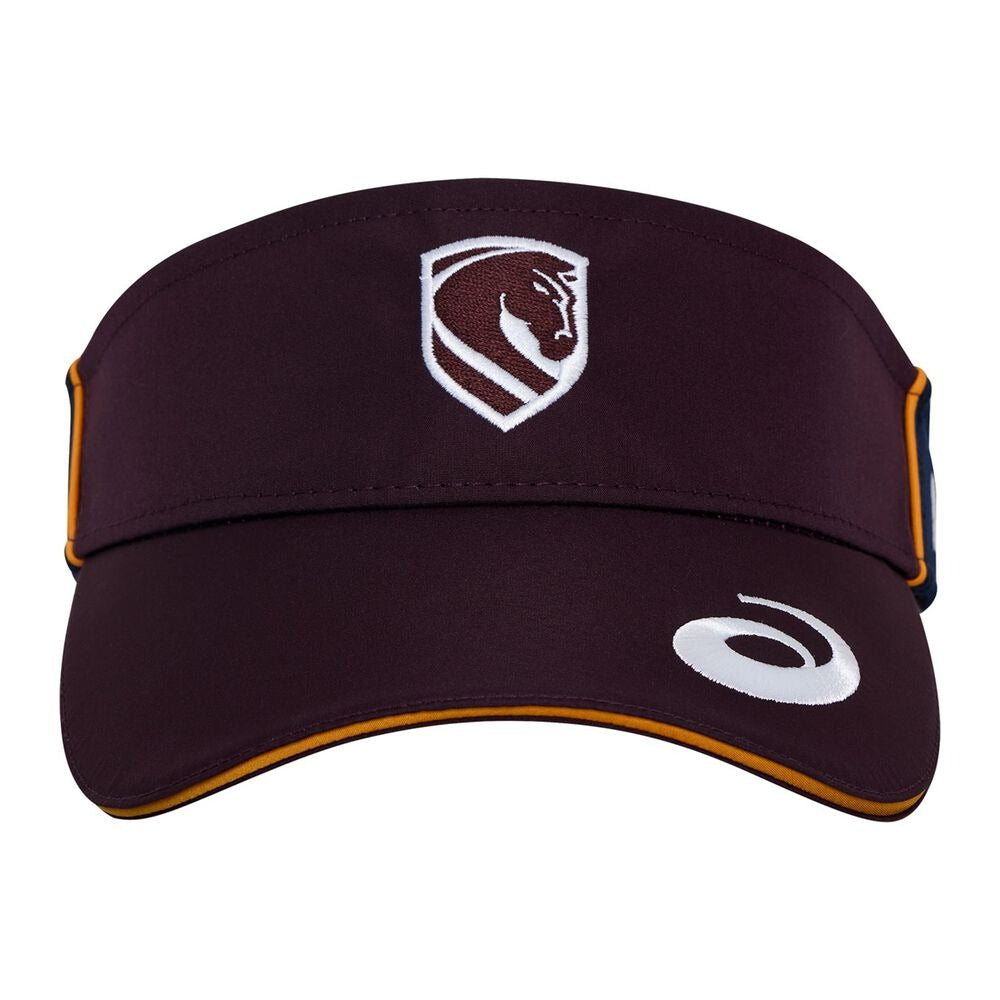 Asics NRL 2026 Broncos Training Visor – Danny Lyons Sports
