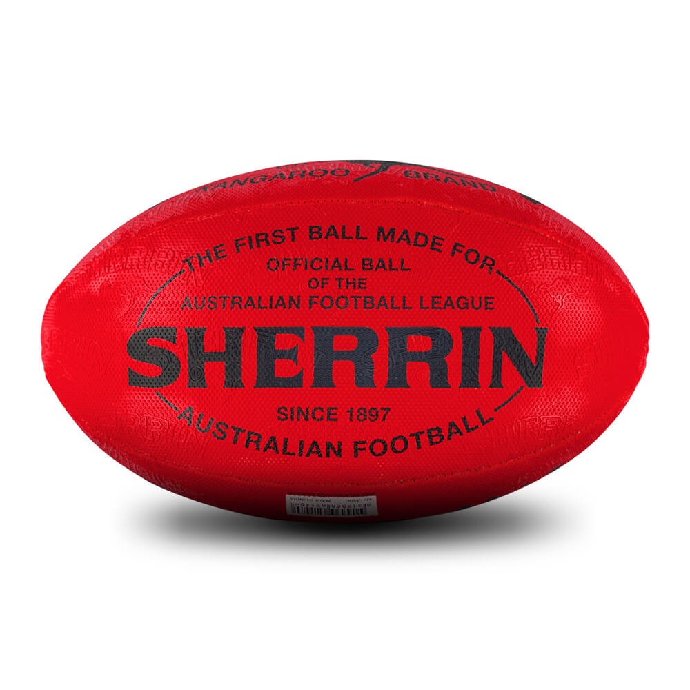 Sherrin KB All Surface AFL Red Ball – Danny Lyons Sports