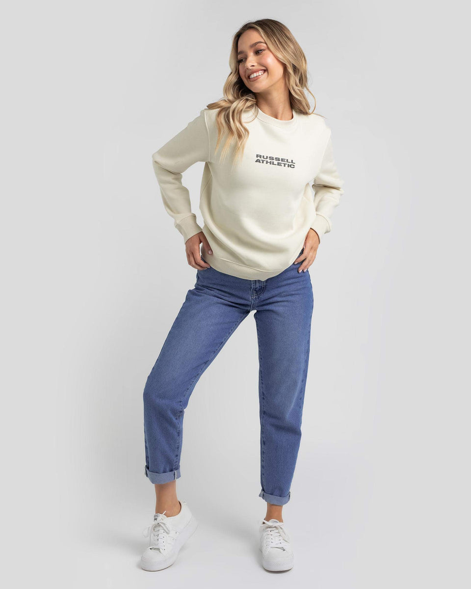 Russell Athletic Block Logo Crew Womens – Danny Lyons Sports